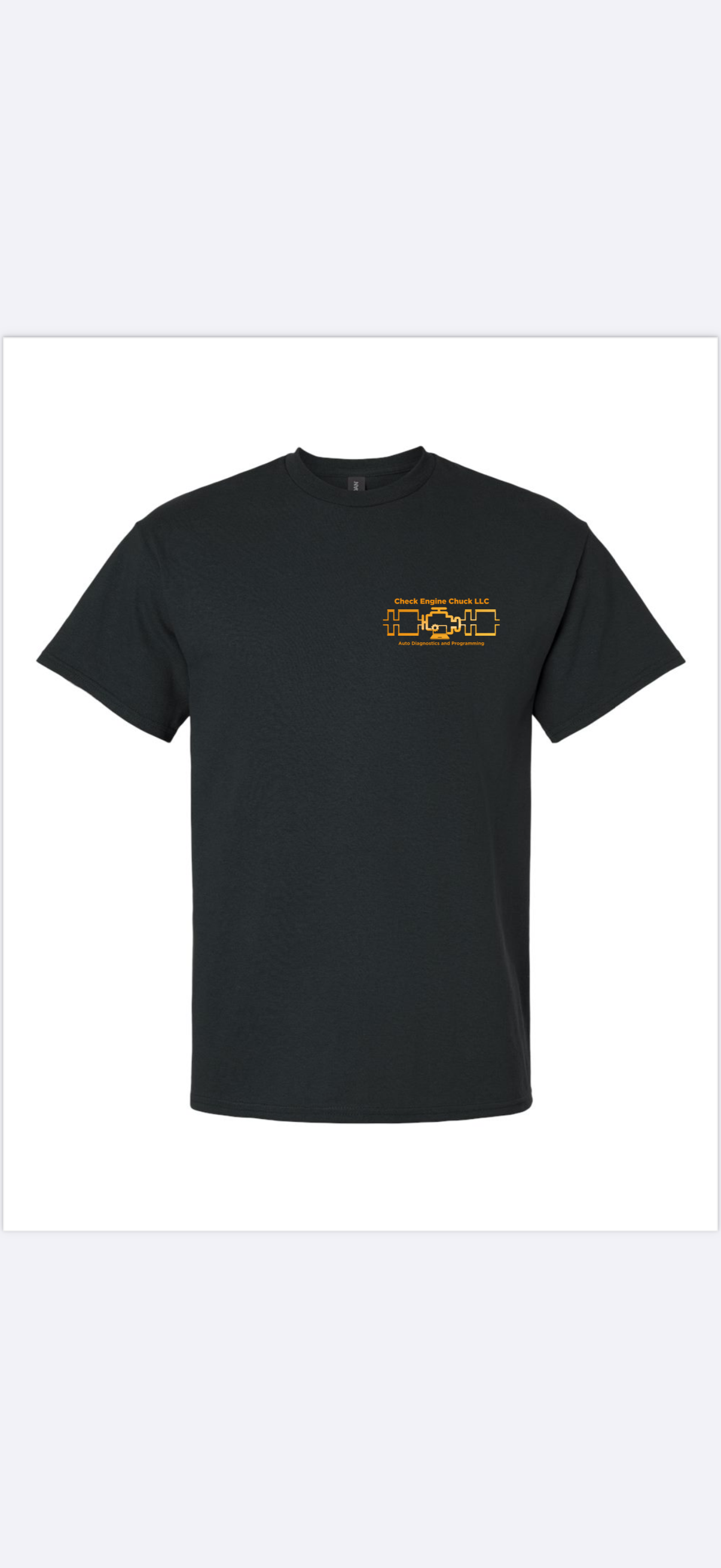 New logo t-shirts!!! – Check Engine Chuck LLC