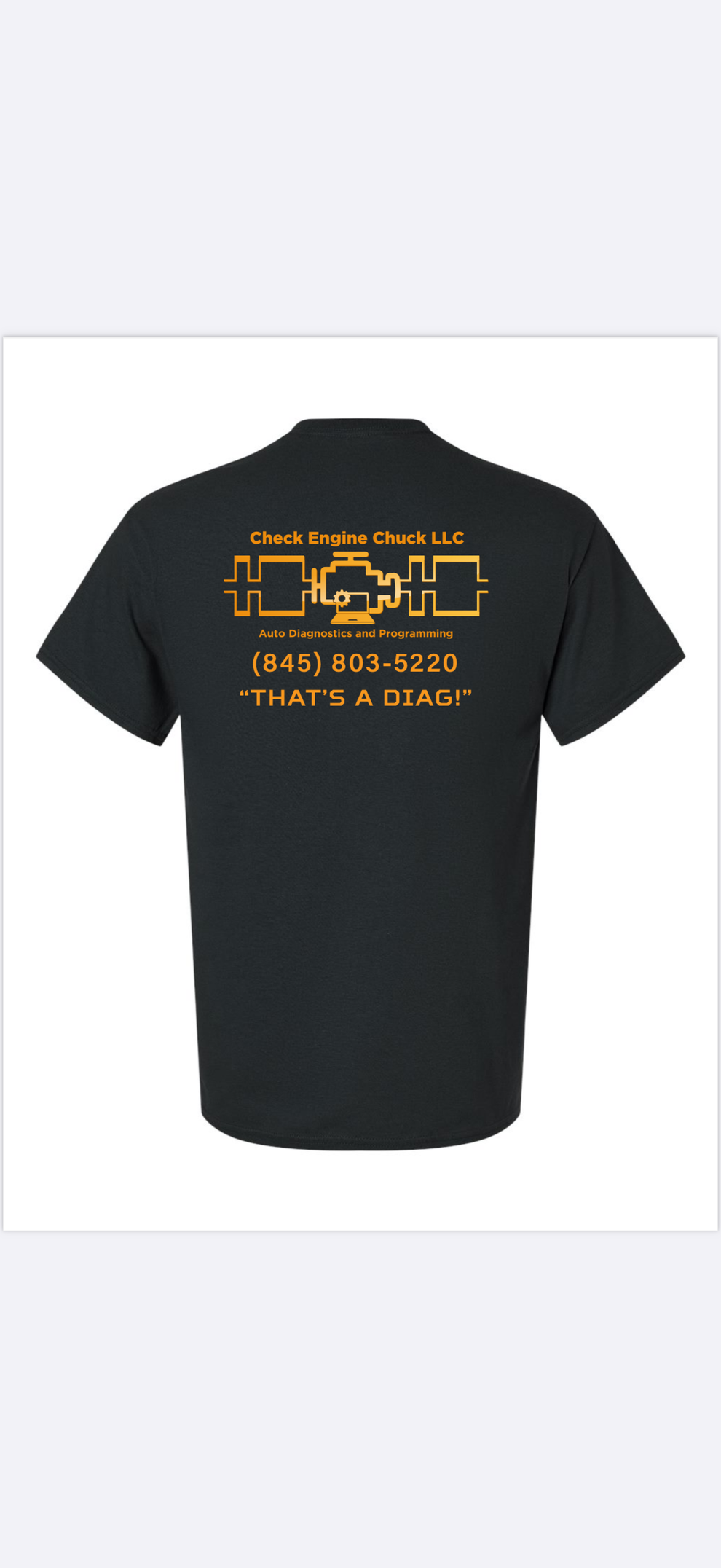 New logo t-shirts!!! – Check Engine Chuck LLC